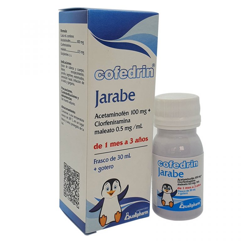 Cofedrin® 4 años a 8 años - Qualipharm